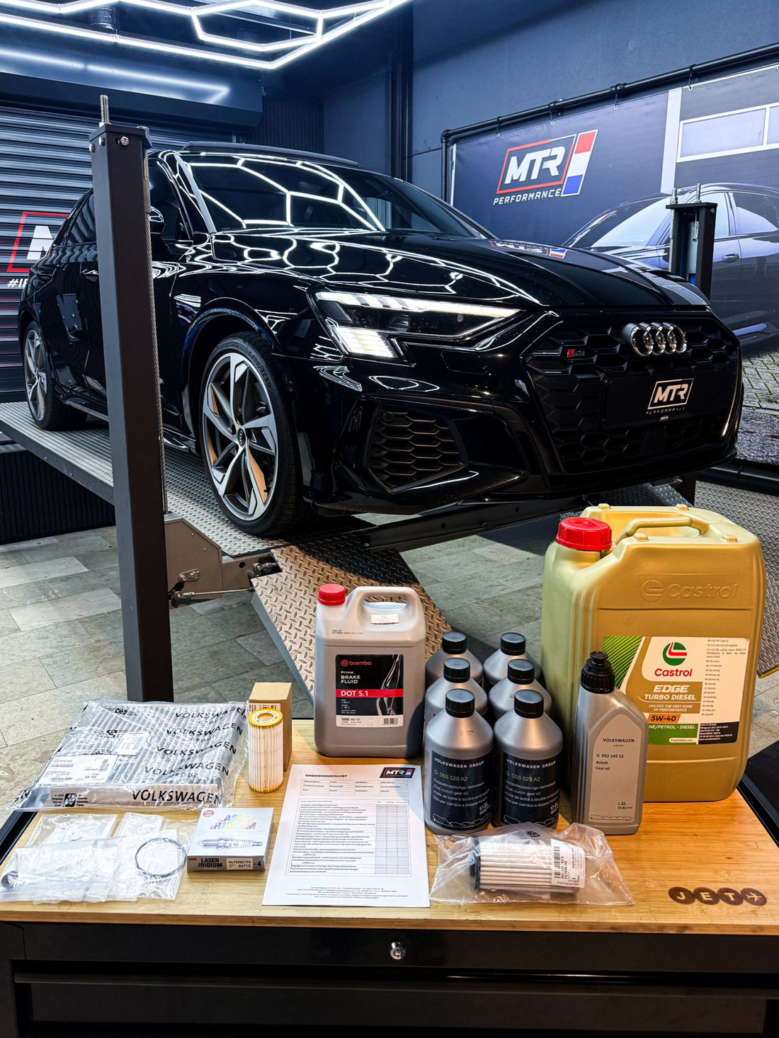 Periodic maintenance Audi S3 8Y 2022 – MTR Performance NL