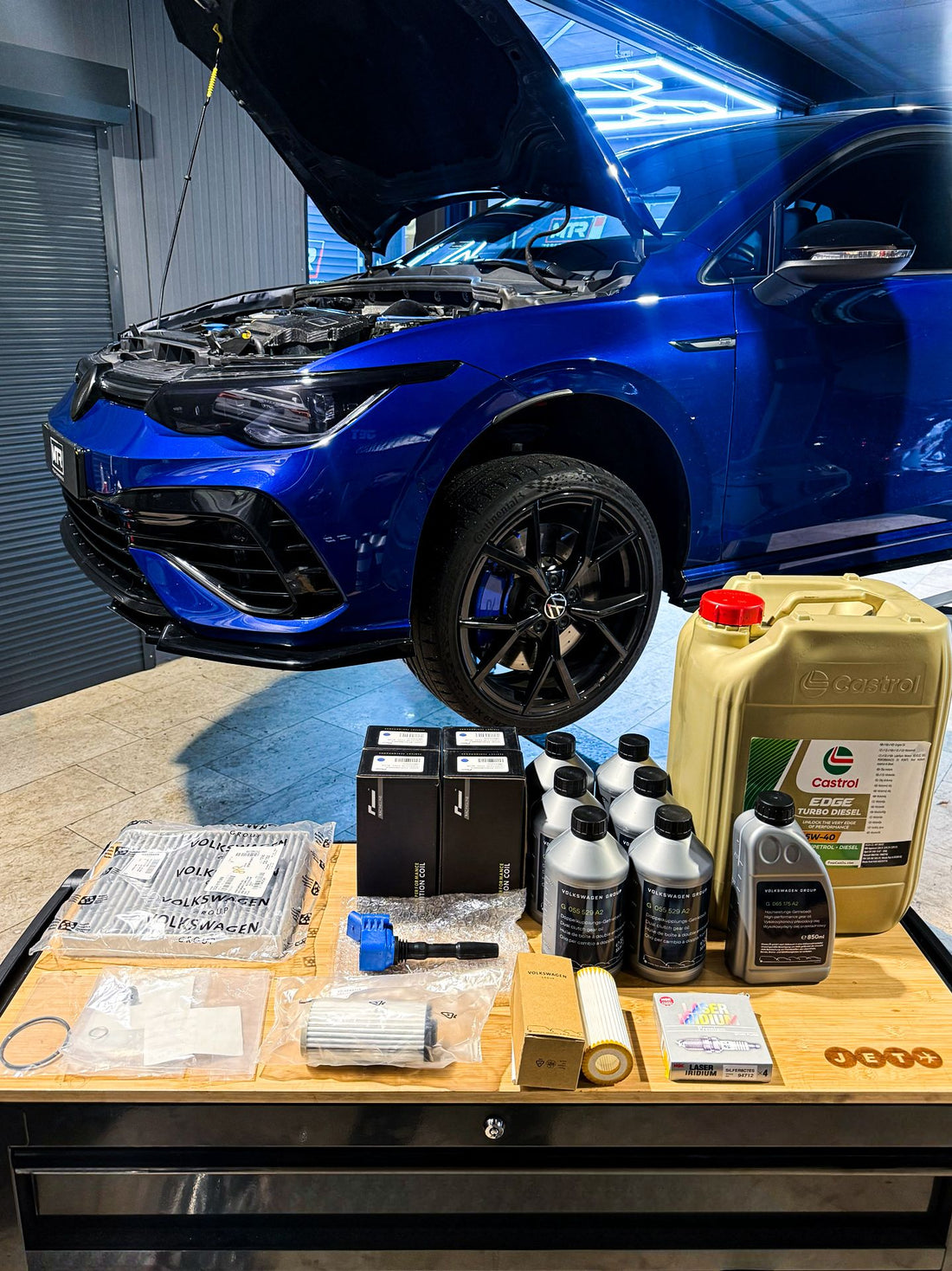 Periodic maintenance VW Golf MK8 R 2.0TSI 2021 – MTR Performance NL
